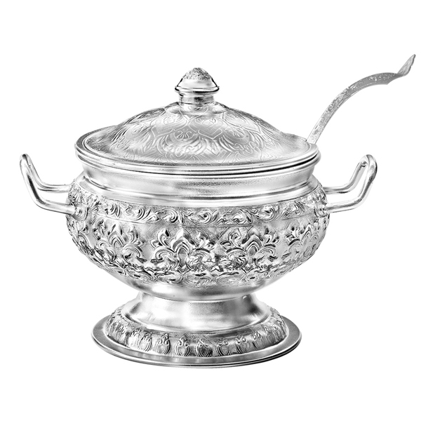 Rice Serving Bowl with Ladle - diamondbrand