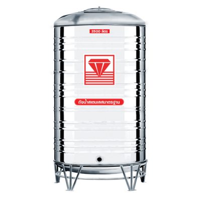 Stainless Steel Water Tank 2,500 Liter-Model: DMCB-2500 - diamondbrand